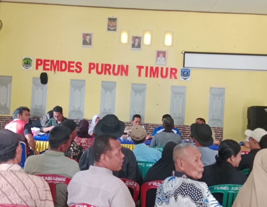 Ratusan Warga Desa Purun Timur Terima Kompensasi dari PT. Daqing Sismik ...