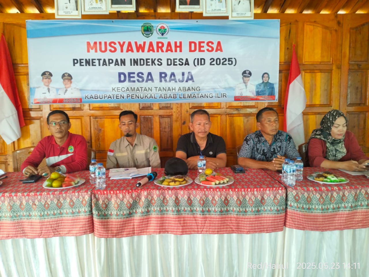 Desa Raja Gelar Musyawarah Penetapan Indeks Desa 2025 - TARGET ONLINE