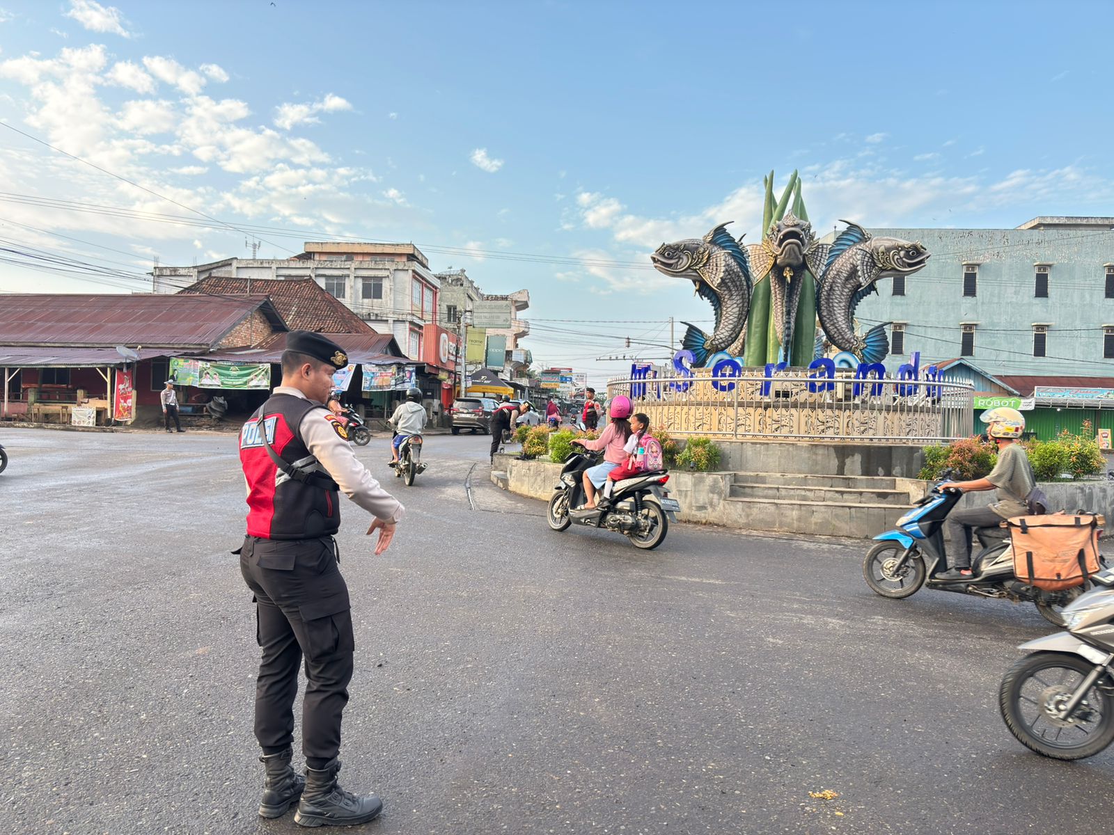 kembali menunjukkan komitmennya dalam menjaga keamanan dan ketertiban ...